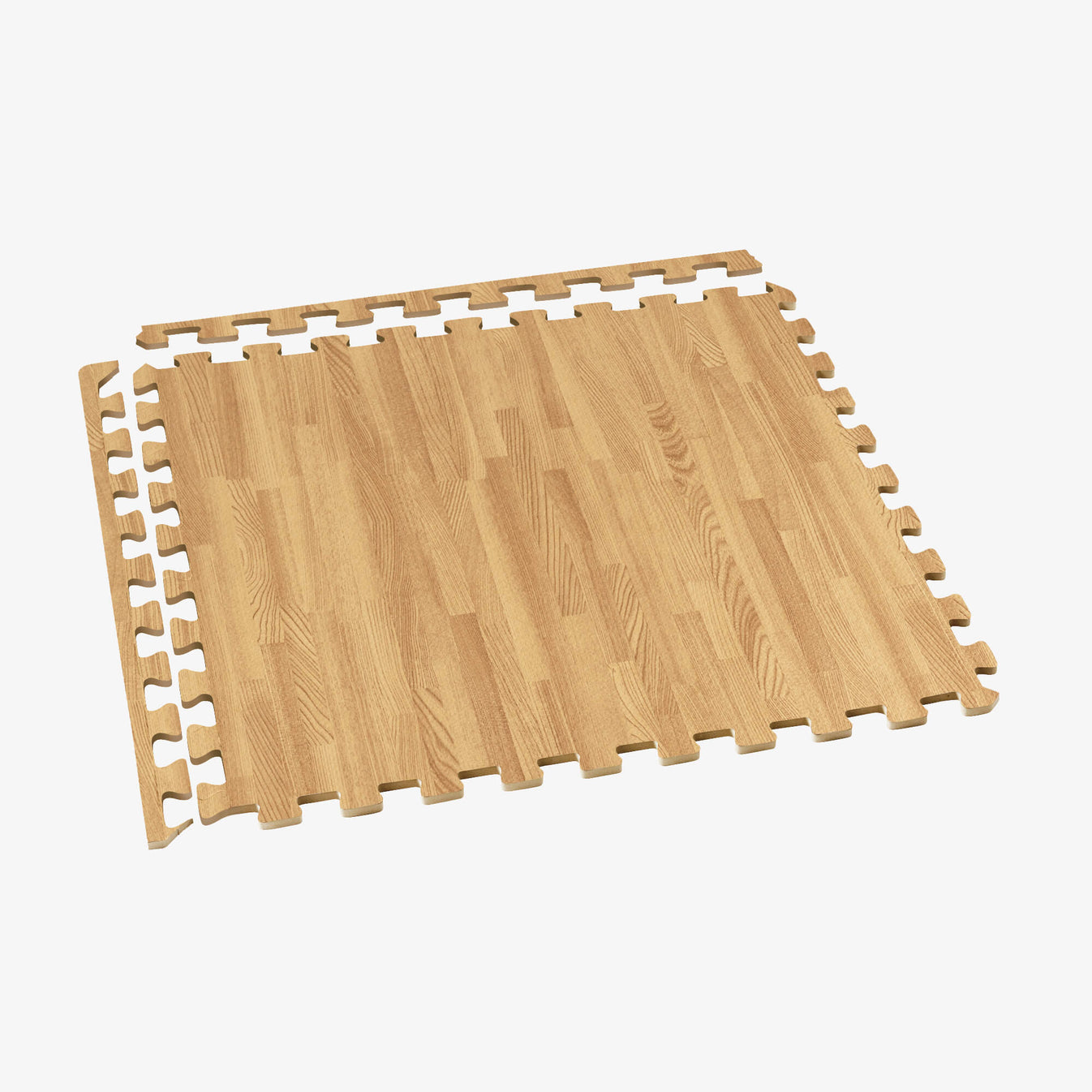 2' x 2' x 3/8" Forest Floor Wood Grain Foam Mats | We Sell Mats™