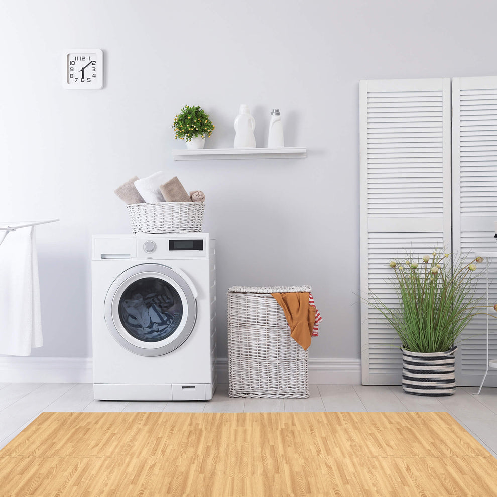 2' x 2' x 3/8" Forest Floor Wood Grain Foam Mats | We Sell Mats™