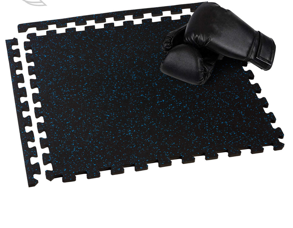 24" x 24" x 3/8" VÉLOTAS Rubber-Top Fitness Mat | We Sell Mats™